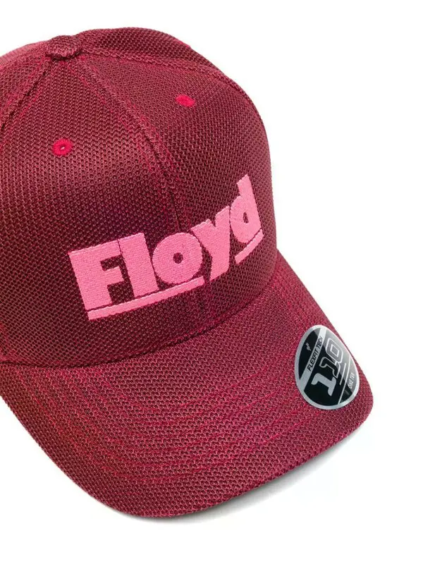 FLOYD Logo-embroidered Baseball Cap - Red