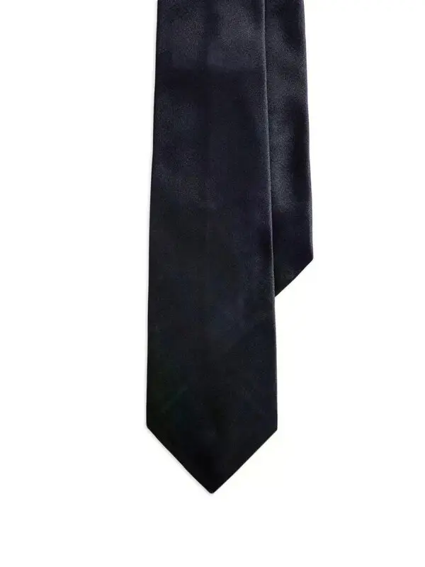 Ralph Lauren Purple Label Logo-detail Neck Tie - Blue
