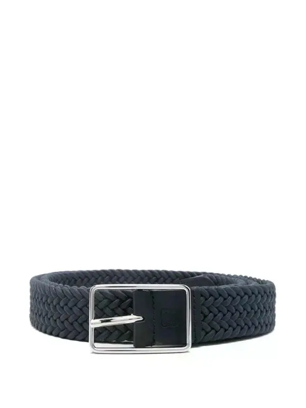 Corneliani Braided Buckle Belt