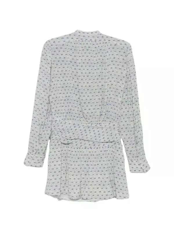 MARANT ETOILE Duha Patterned Mini Dress