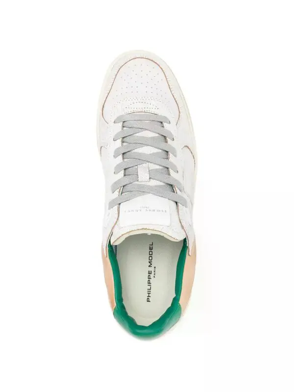 Philippe Model Perforated Leather Sneakers