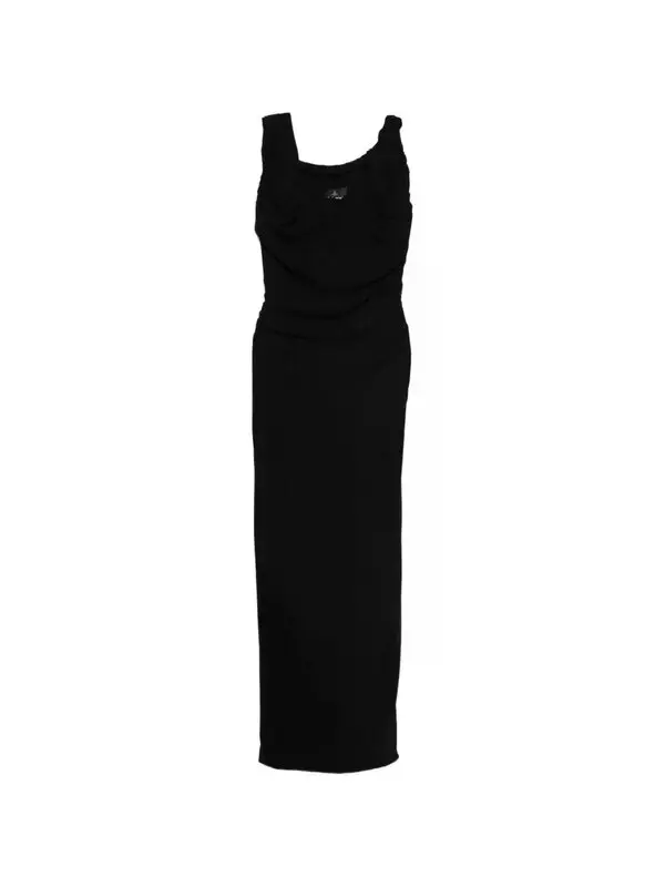 VIVIENNE WESTWOOD Ginnie Amber Draped Maxi Dress