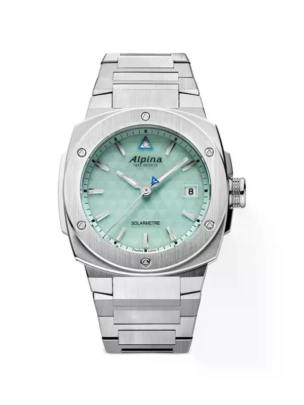 ALPINA Solarmetre Stainless Steel 38.90mm Watch - Green