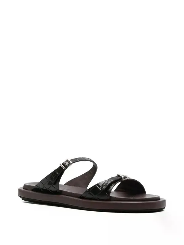 POEVE Laila Buckle Sandals