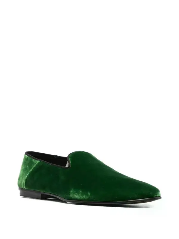 TOM FORD Steven Velvet Loafers