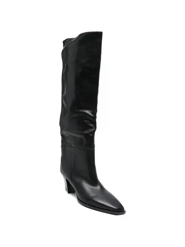 JIMMY CHOO Hart Leather Boots