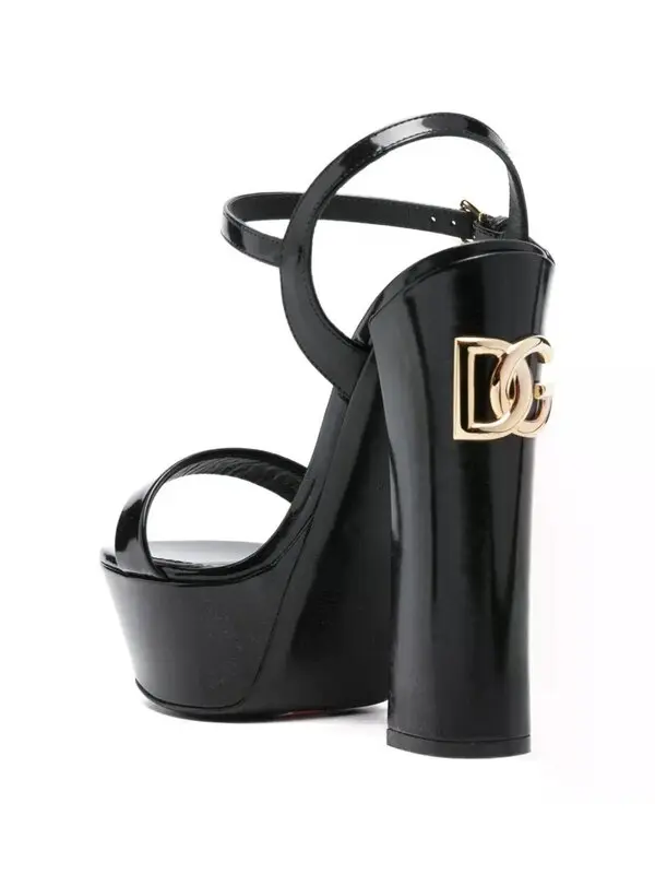Dolce & Gabbana Platform Leather Sandals
