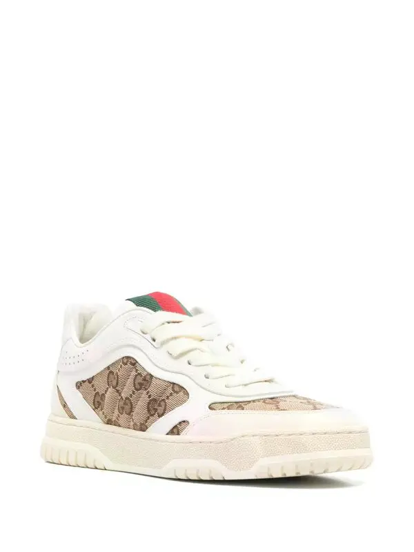 Gucci Re-web Panelled Sneakers