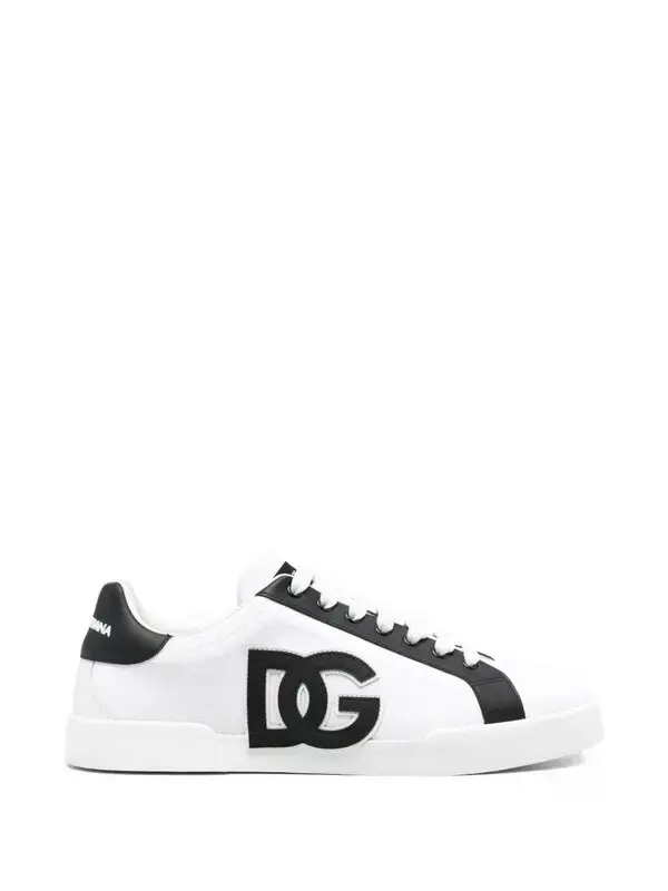 Dolce & Gabbana Portofino Low-top Sneakers - White
