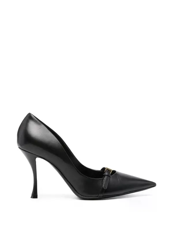 Dolce & Gabbana 90mm Leather Pointed-toe Pumps - Black