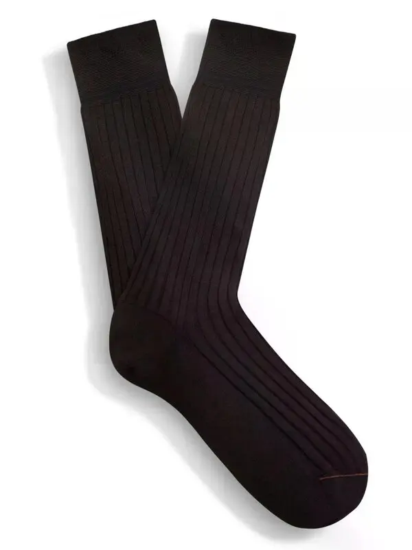 Zegna Cotton Socks - Grey