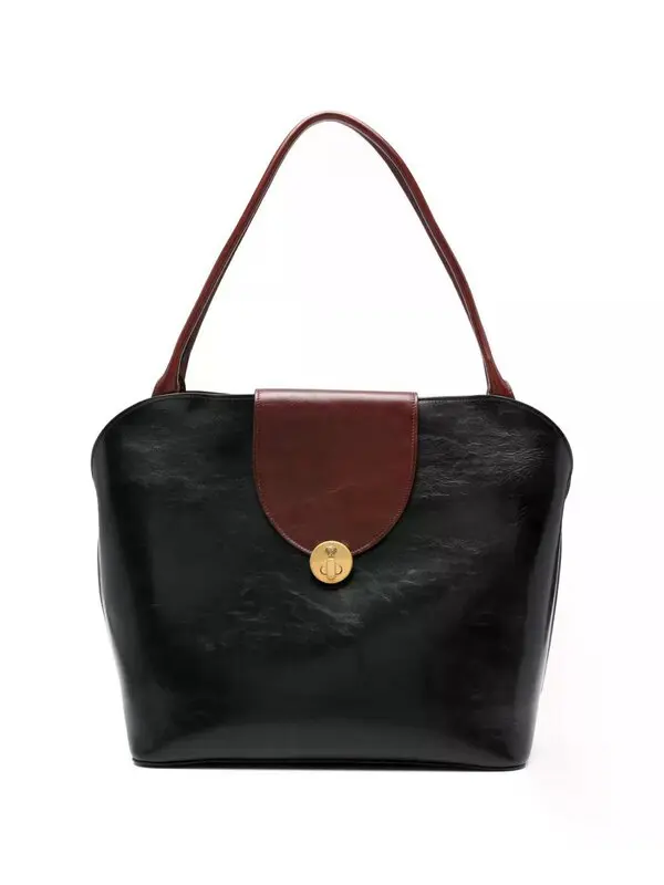 Versace Large Leather Shoulder Bag