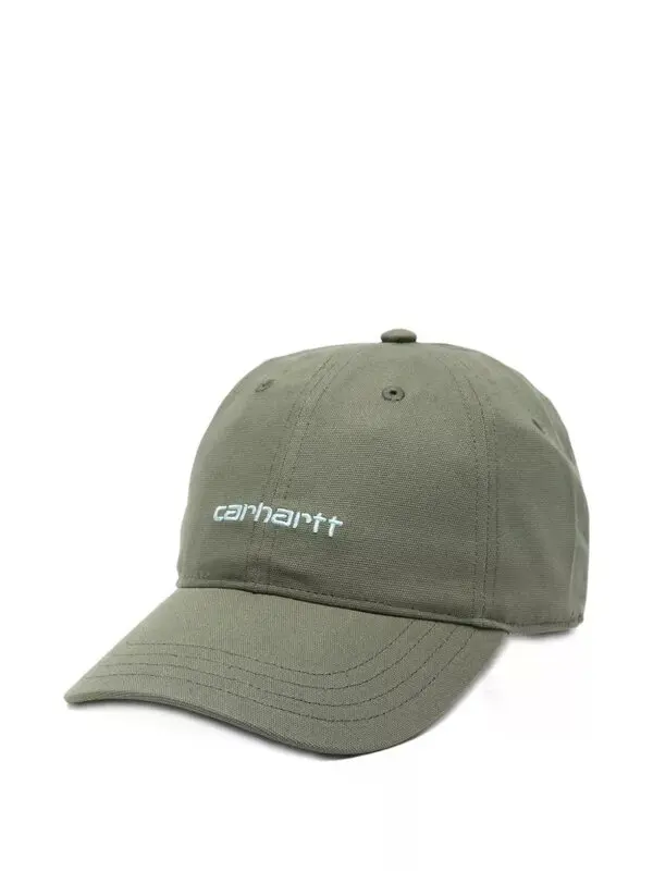 Carhartt Work In Progress Logo-embroidered Cap - Green