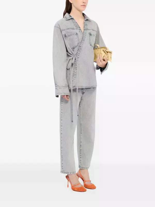 MSGM Patch Pocket Tie Shirt