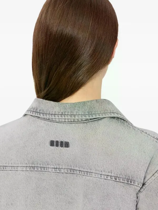 MSGM Patch Pocket Tie Shirt