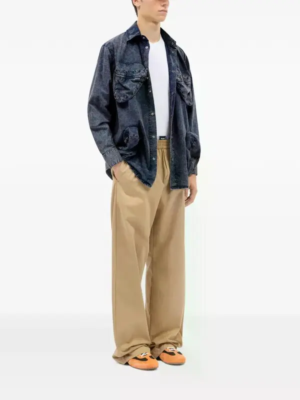 MSGM Zippered Pocket Shirt