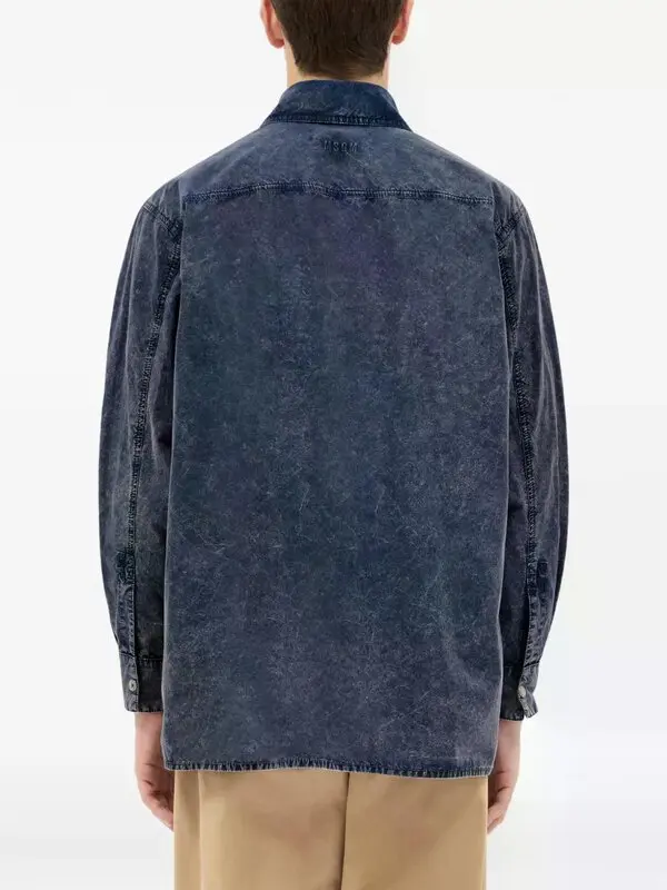 MSGM Zippered Pocket Shirt