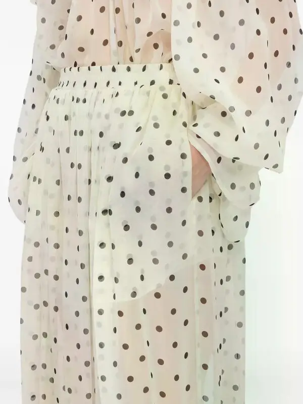 MSGM Polka-dot-print Trousers