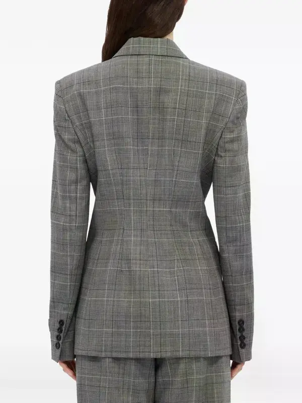 MSGM Checked Blazer