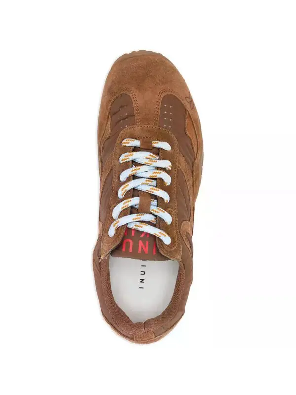 Inuikii Maliah Panelled Sneakers - Brown
