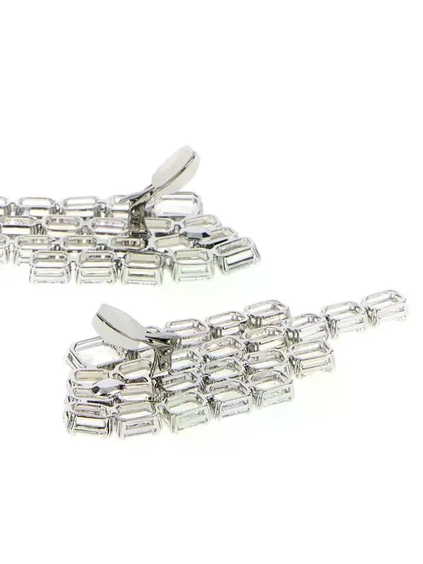 SWAROVSKI Millenia Rectangular Clip Earrings