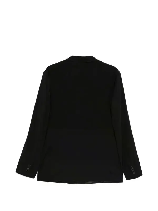 Corneliani Double-breasted Suit - Black