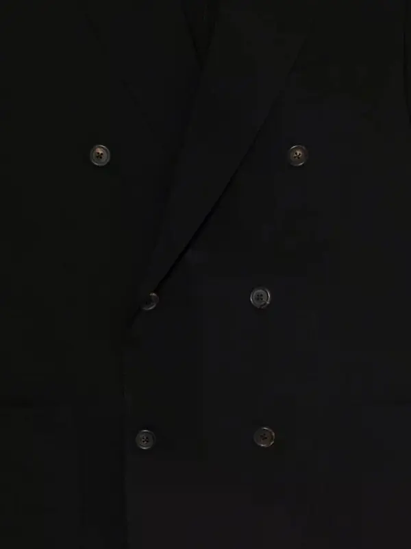 Corneliani Double-breasted Suit - Black
