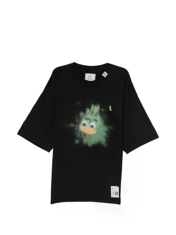 Mihara Yasuhiro Graphic-print T-shirt - Black