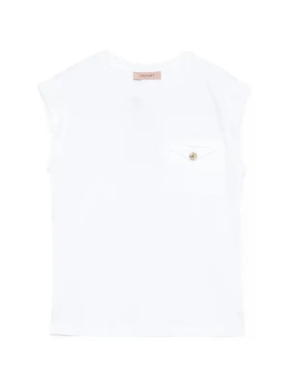 TWINSET Cotton T-shirt - White