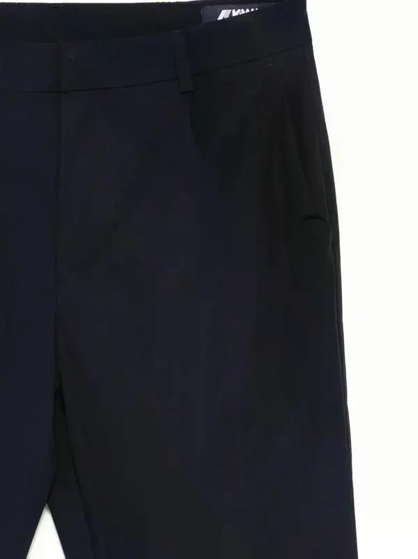 K-WAY Ailty Pleated Trousers - Blue
