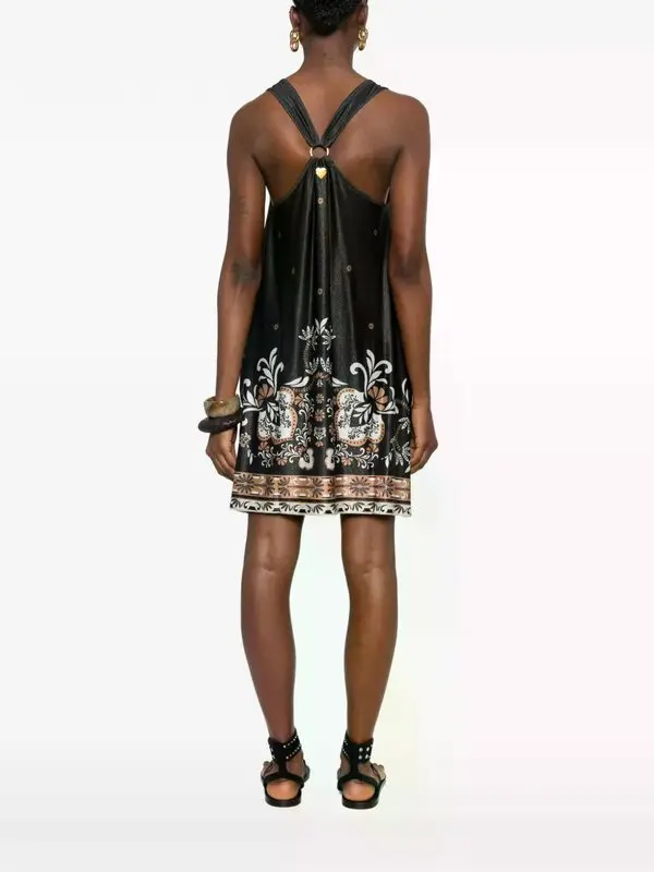 TWINSET Floral-print Ring-detail Top