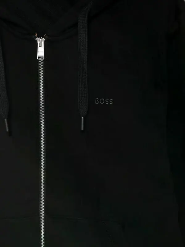 BOSS Zip Fastening Hoodie