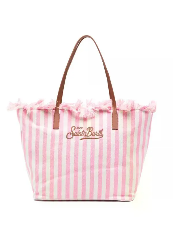 MC2 SAINT BARTH Striped Beach Bag