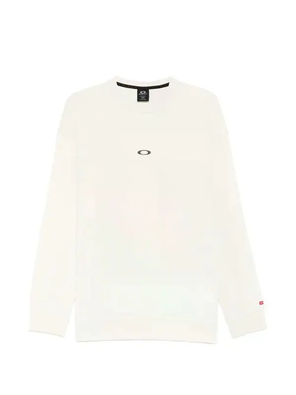 Oakley Logo-detail Crew-neck Sweatshirt - Neutrals