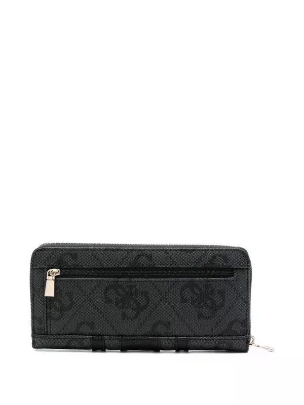 Guess Monogram-pattern Wallet - Grey