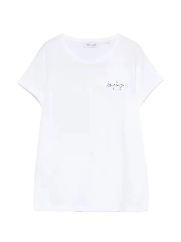 Maison Labiche La Plage T-shirt - White