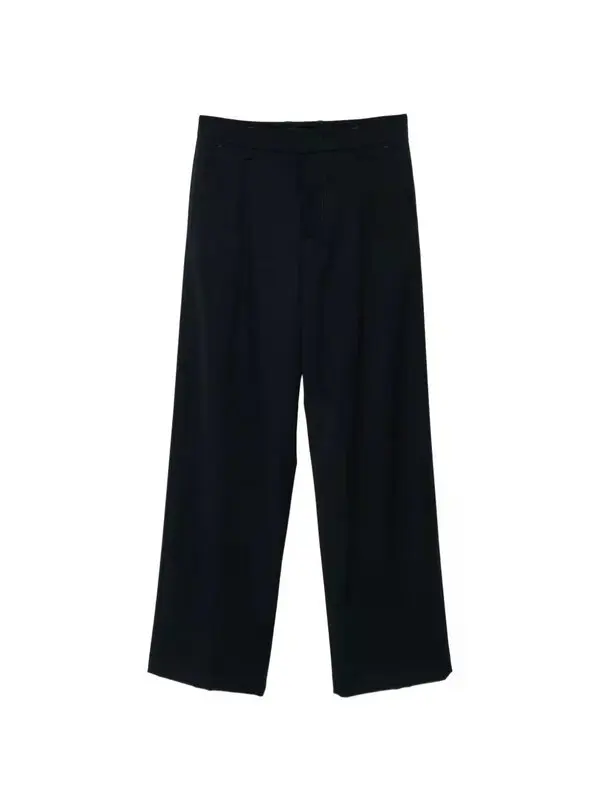 DONDUP Pleated Trousers - Blue