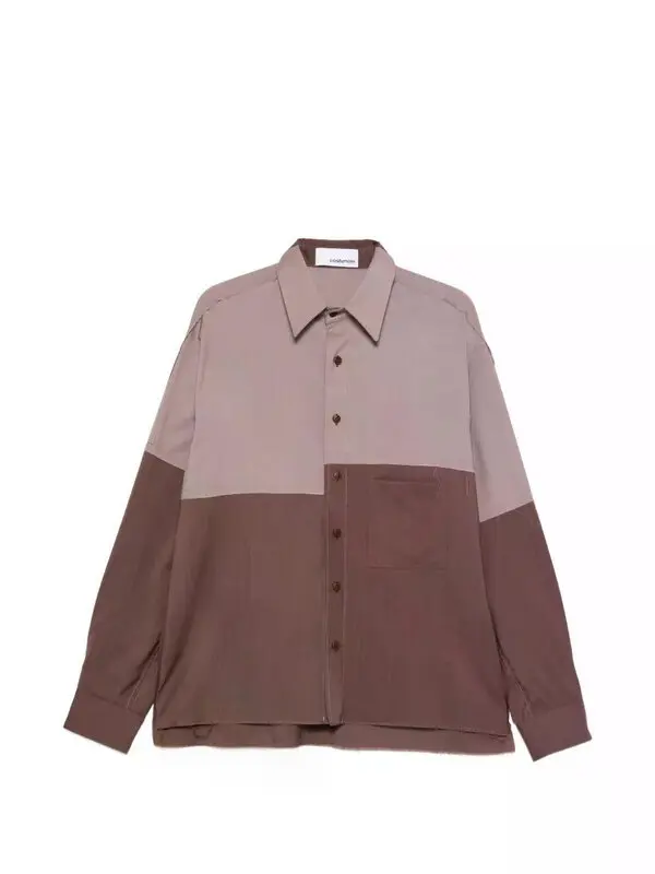 COSTUMEIN Colour-block Pocket Shirt