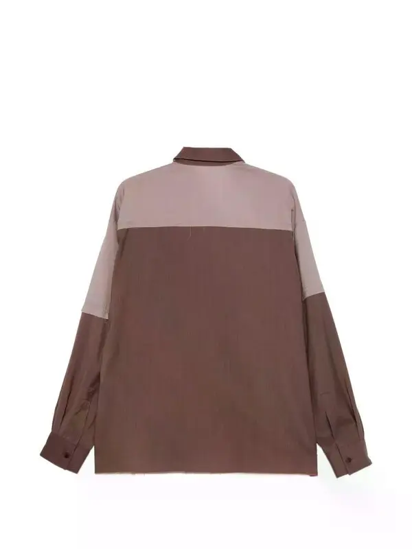 COSTUMEIN Colour-block Pocket Shirt