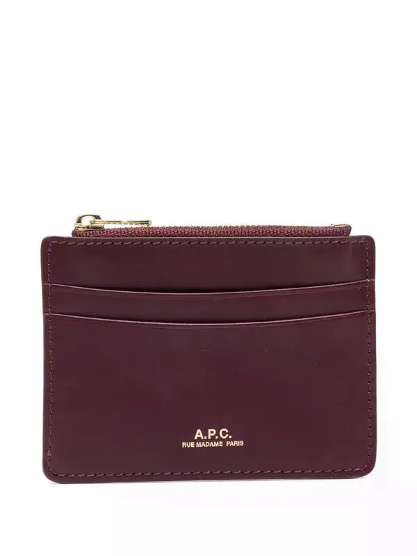 A.p.c. Zip Card Holder