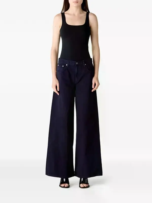 TWP Tiny Dancer Denim Trousers - Blue