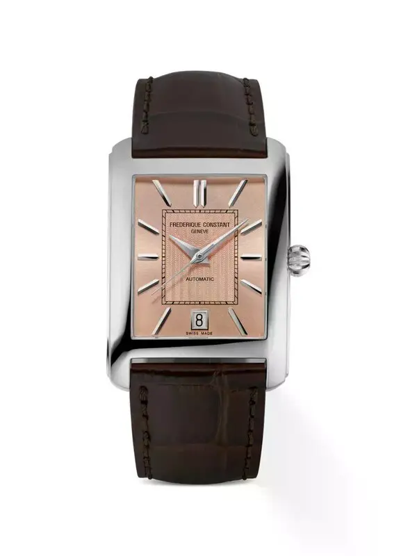 FREDERIQUE CONSTANT Classics Carrée Automatic 42.3mm Watch - Orange