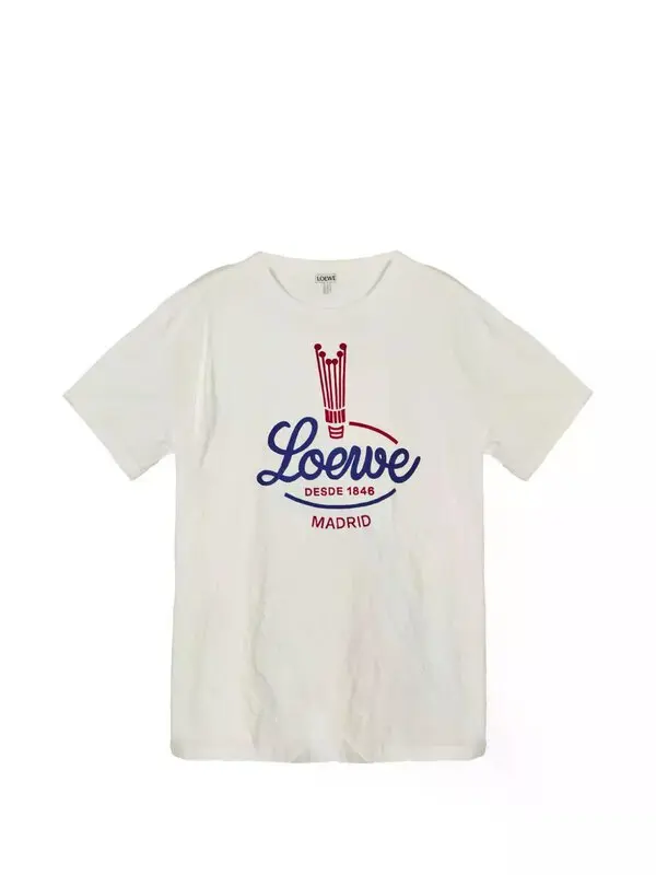 Loewe Logo-print T-shirt - White