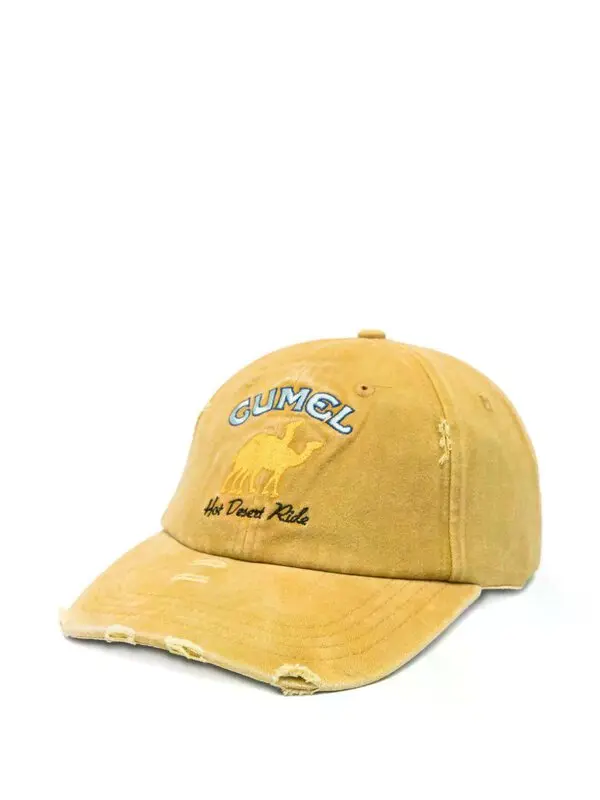 CARNE BOLLENTE Embroidered Cap - Neutrals