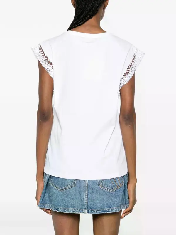 TWINSET Lace-trimmed T-shirt