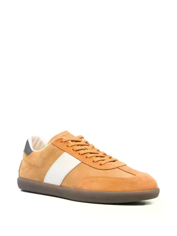TOD'S Stripe-detail Sneakers - Orange