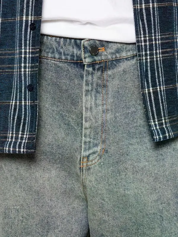 DAILY PAPER Five-pocket Shorts - Blue