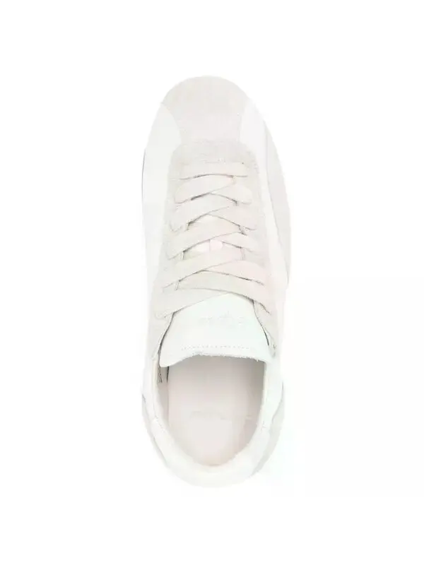 REPRESENT Panelled Lace-up Sneakers - White