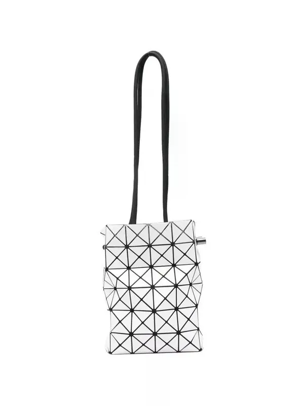 Issey Miyake Geometric Shoulder Bag - White