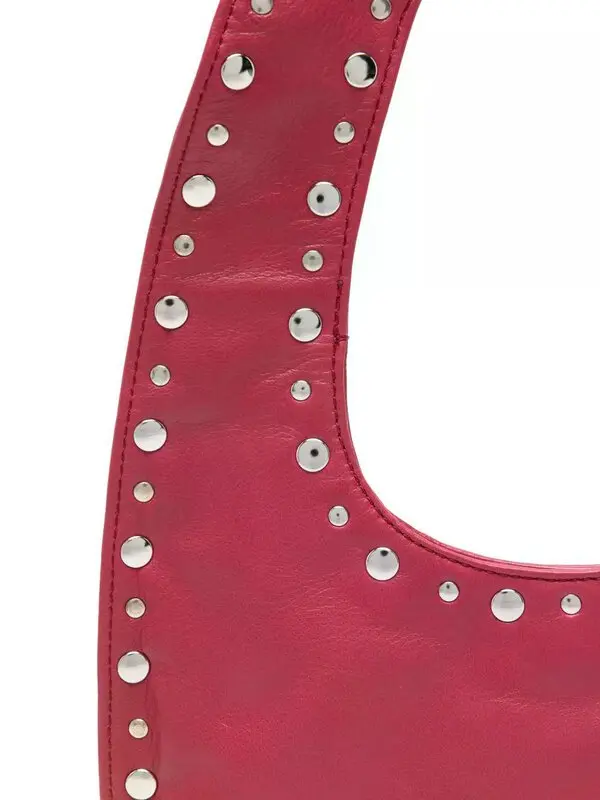 Gimaguas Mini Franca Studded Shoulder Bag - Red